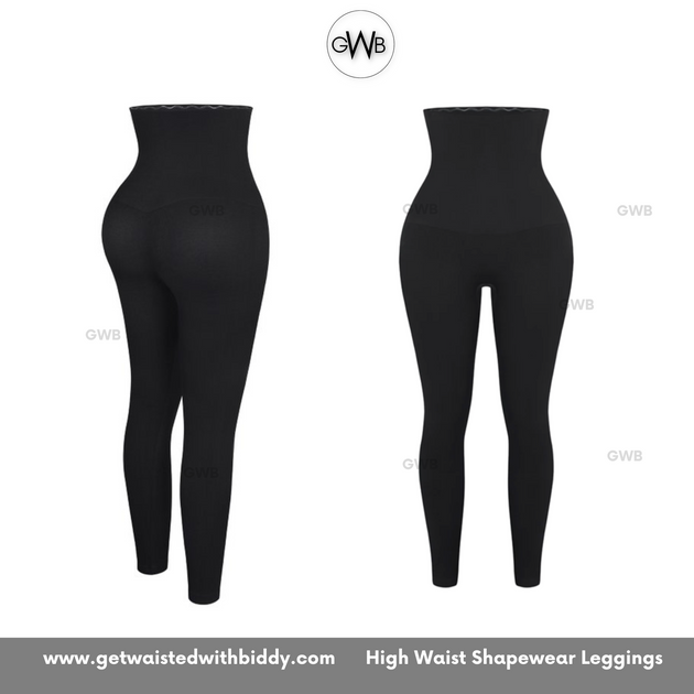 Gwb High Waist Shapewear Leggings Tummy Control Butt And Hips Lift 0747