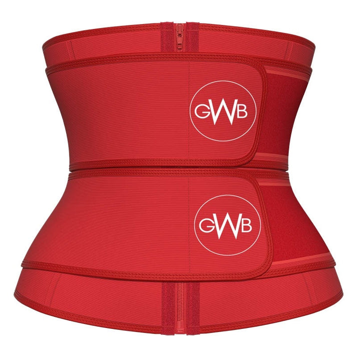 Workout Waist Band Sauna Effect Waist Shaper Workout Band Waist Wrap ...