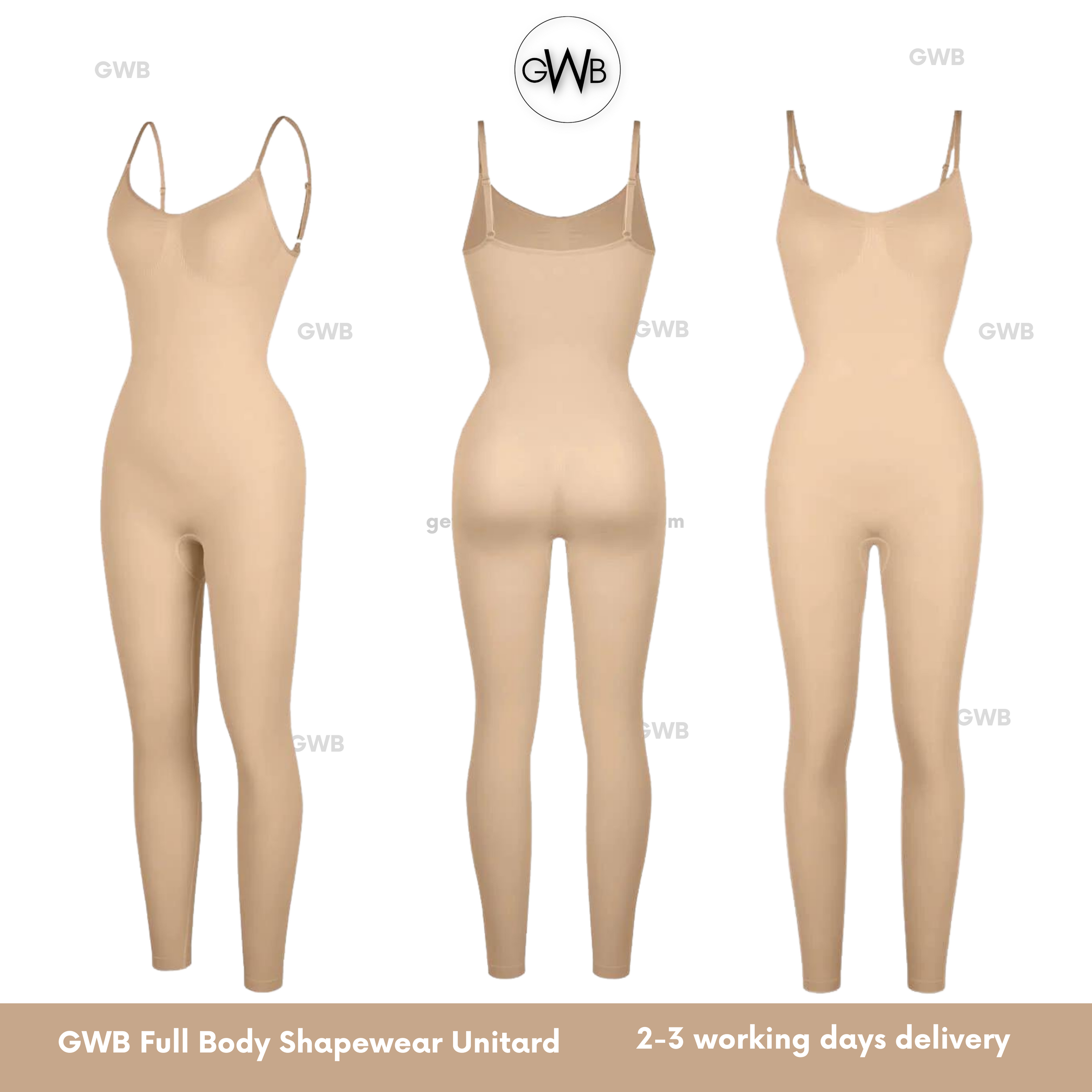 GWB Full Body Shape-wear Unitard – GetwaistedwithBiddy LTD