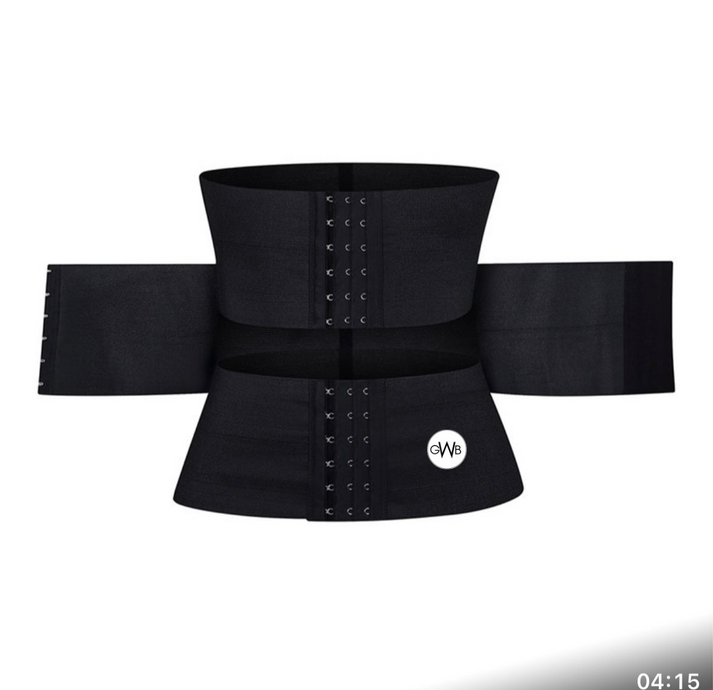 3 Way Fit Waist Shaper - Tummy Band Tummy Wrap Compression Band Waist ...